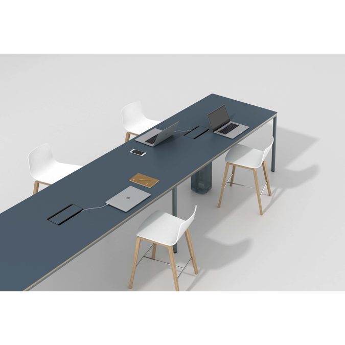 BIM objects - Free download! C9 Meeting Tables | BIMobject