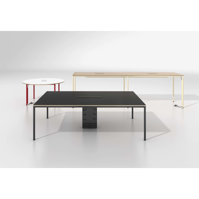 BIM objects - Free download! C9 Meeting Tables | BIMobject