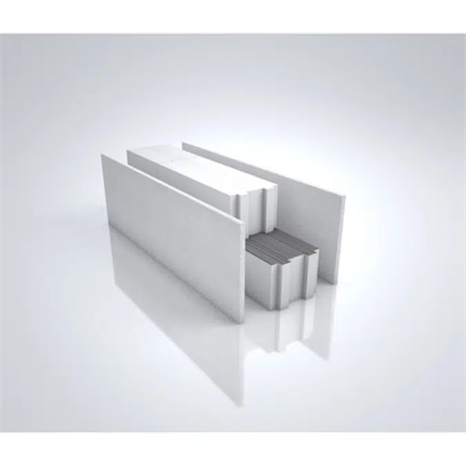 BIM objects - Free download! AT Ytong Load bearing inner wall U=0,53 W ...