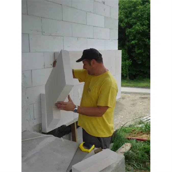 BIM objects - Free download! Ytong Slovenia Multipor ETIC premium wall ...