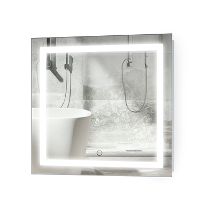 BIM objects - Free download! Icon Wall Mirror | BIMobject