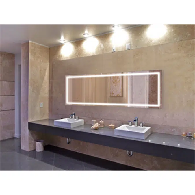 BIM objects - Free download! Icon Wall Mirror | BIMobject