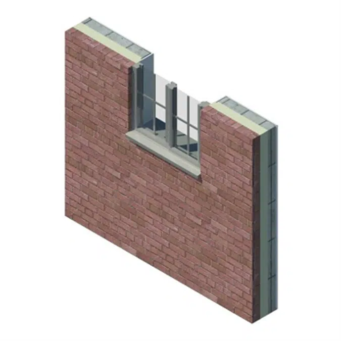 BIM objects - Free download! Wall & Window External Brick, Fill, Block ...