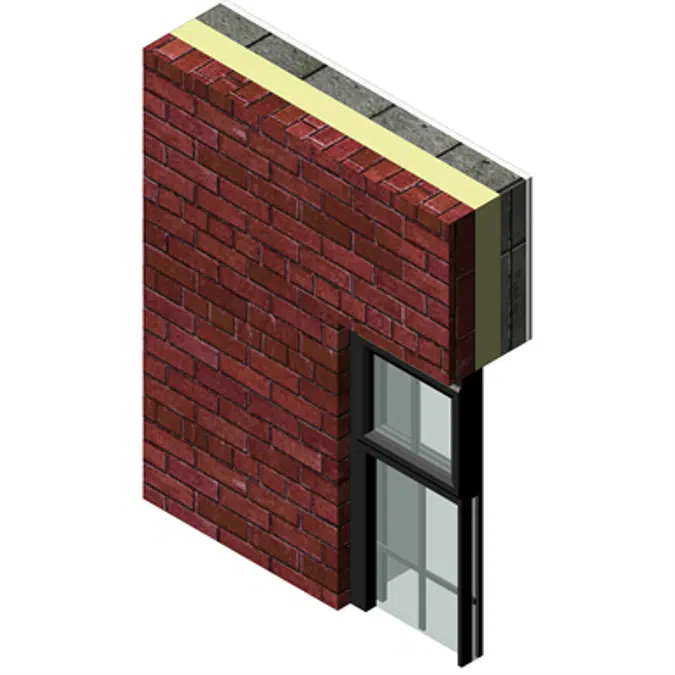 BIM objects - Free download! Wall & Window External Brick, Fill, Block ...
