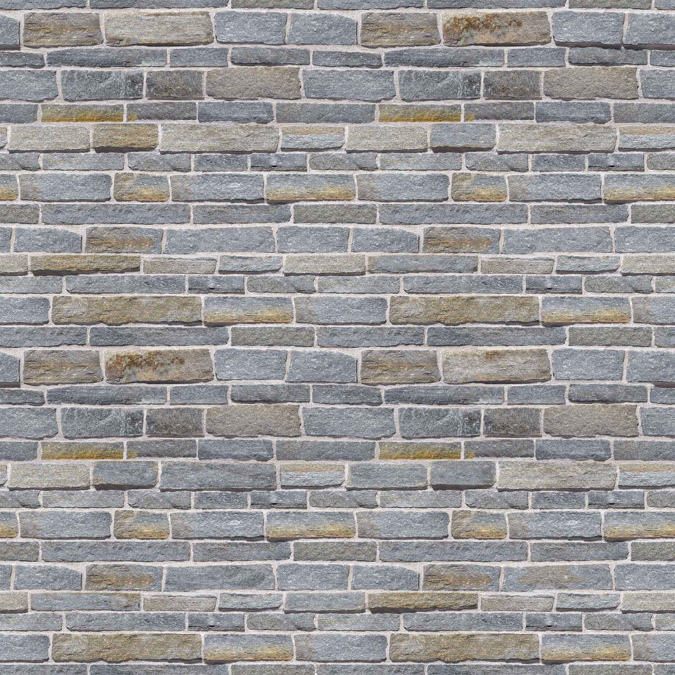 BIM objects - Free download! Luserna Reale - Natural stone - Random ...