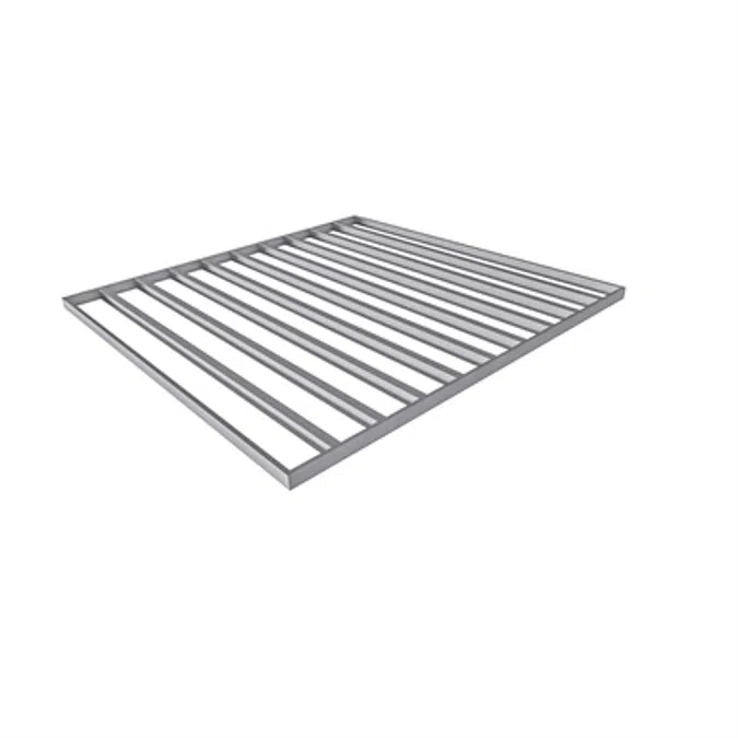 Objetos BIM - ¡Descarga gratis! ceiling 100-15 double beams | BIMobject