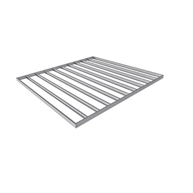 BIM objects - Free download! ceiling 250-20 single beams | BIMobject