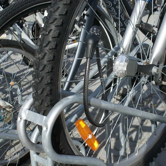 Oggetti BIM - Download gratuito! A-11 double sided cycle rack | BIMobject