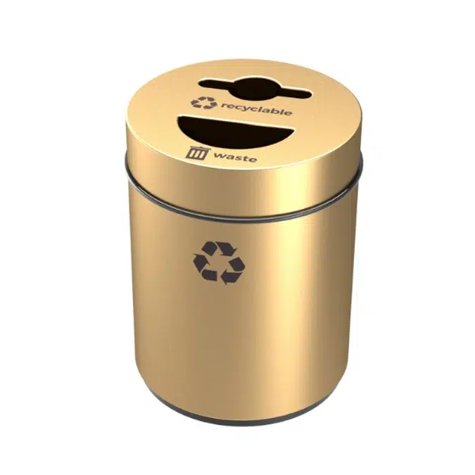 Oggetti BIM - Download gratuito! Circa Dual Opening Waste & Recycle ...