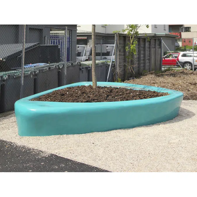 Objetos BIM - ¡Descarga gratis! Amorph planter | BIMobject