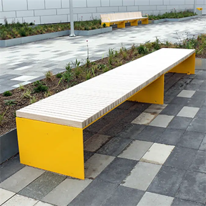 BIM objects - Free download! Värtan bench | BIMobject