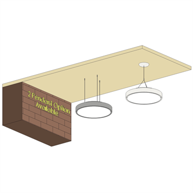 BIM objects - Free download! Solo Slim LED Ceiling and wall 4000K D430 ...