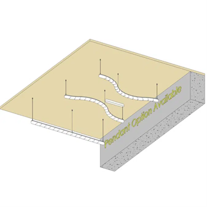 BIM objects - Free download! Wiggle LED Line Ceiling and wall 4000K ...