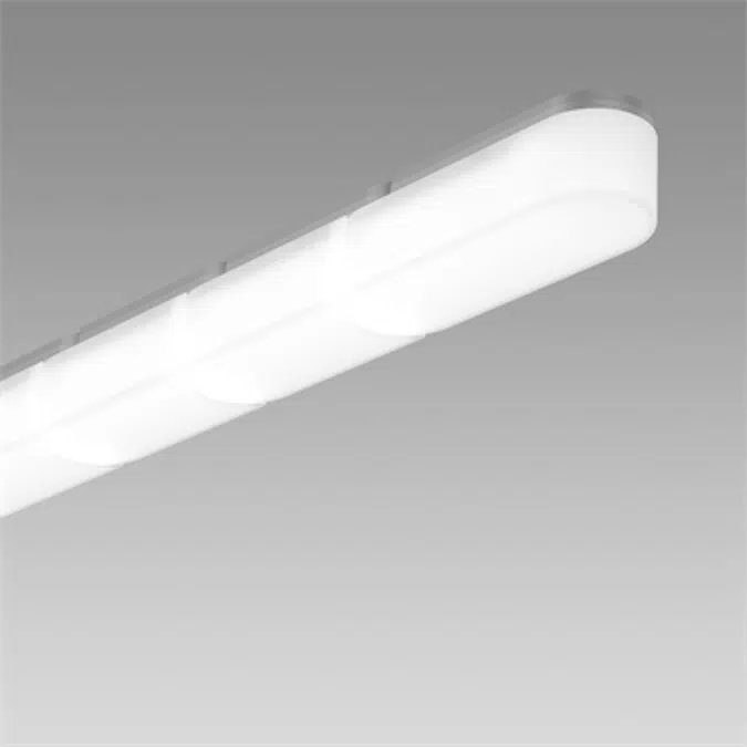 BIM objects - Free download! Wiggle LED Line Ceiling and wall 4000K ...