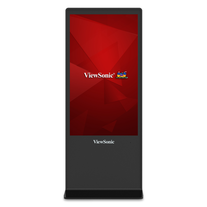 BIM objects - Free download! ViewSonic® EP5542T 55" Interactive 4K ...
