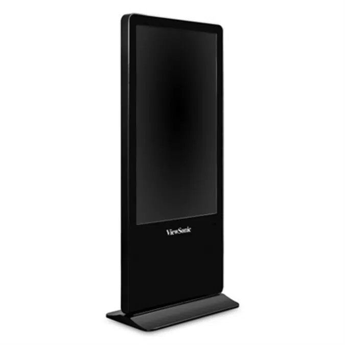BIM objects - Free download! ViewSonic® EP5540T 4K Ultra HD ePoster ...