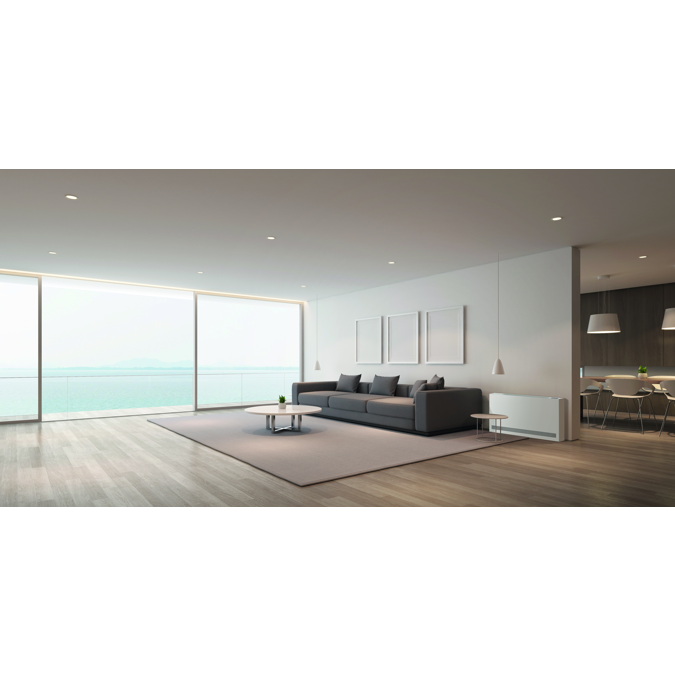 BIM objects - Free download! Fan coil - NIMBUS AQUASLIM FS | BIMobject