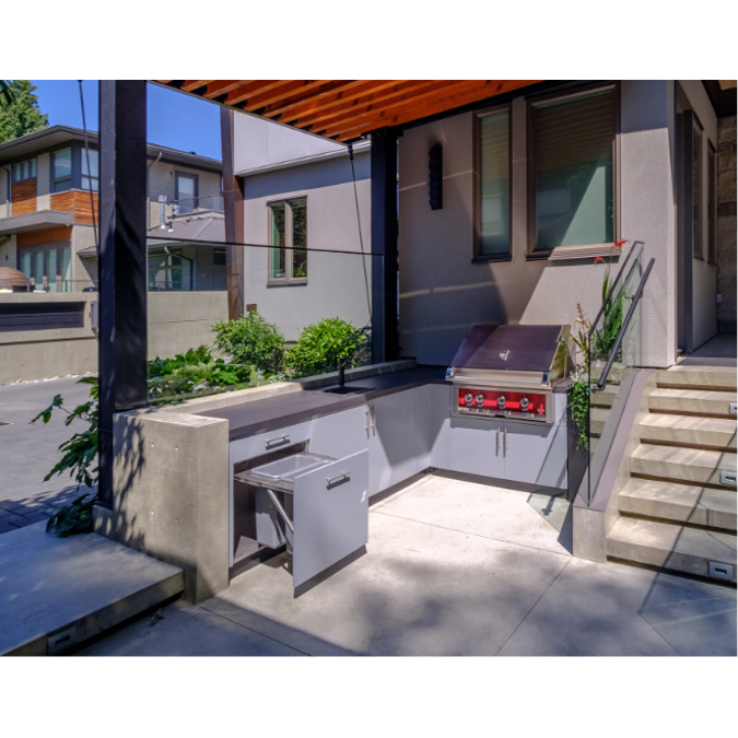 BIM objects - Free download! Trash Cabinets | BIMobject