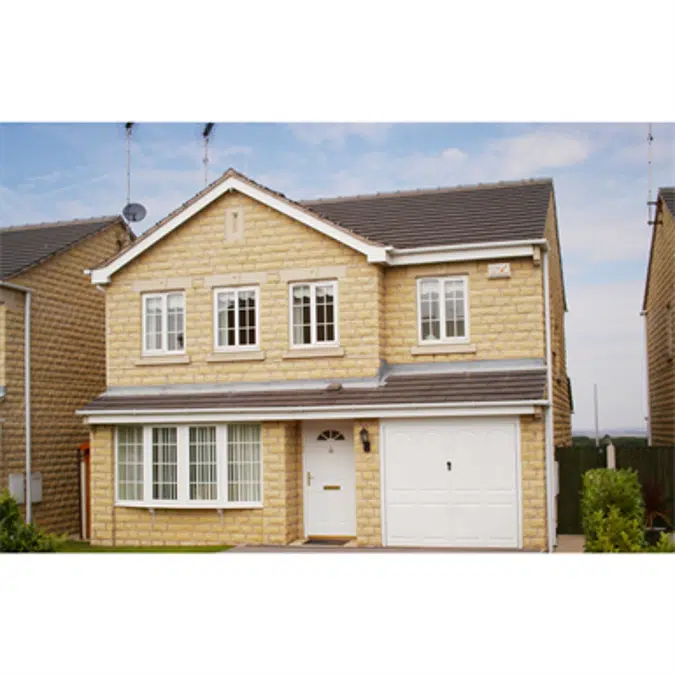 BIM objects - Free download! Square Dressed Walling | BIMobject