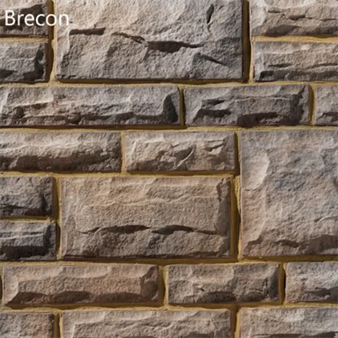 BIM objects - Free download! Square Dressed Walling | BIMobject