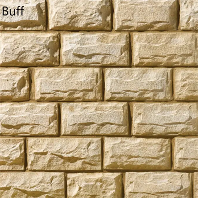 Objetos BIM - ¡Descarga gratis! Square Dressed Walling | BIMobject