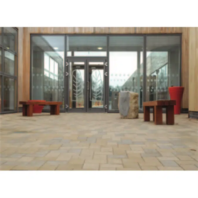 BIM objects - Free download! StoneMaster Block Paving 100 x 100 | BIMobject