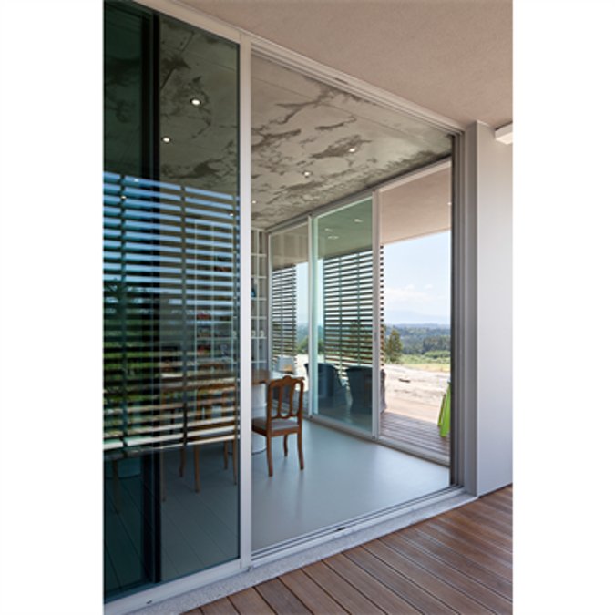 BIM objects - Free download! Sliding Window 2 rails 2 leaves- KASTING ...