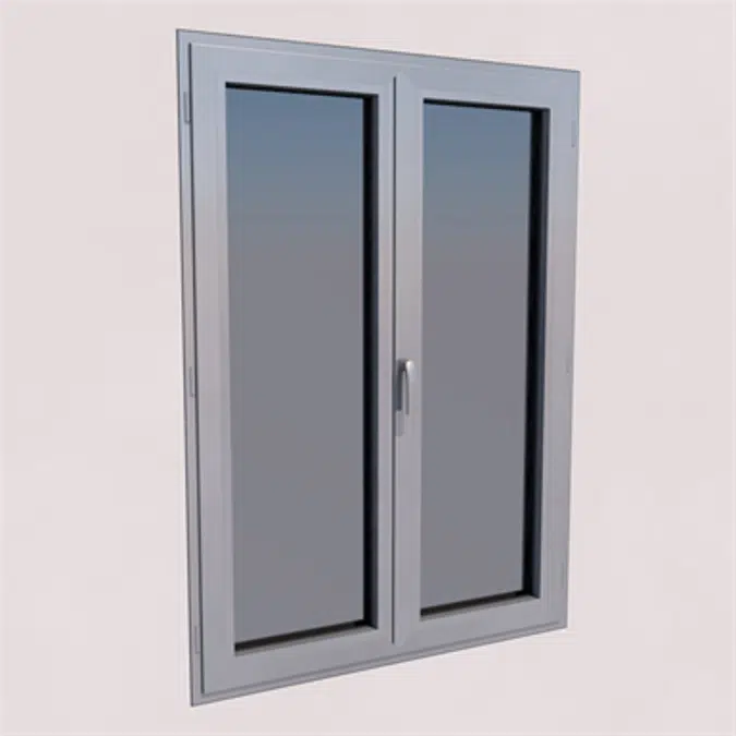 BIM objects - Free download! French Window 2 leaves - KALORY | BIMobject