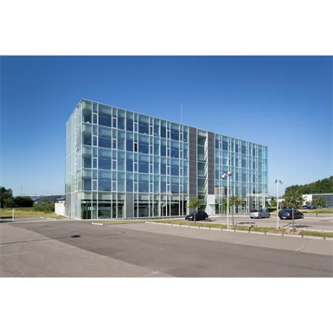 BIM objects - Free download! Curtain Wall - KADRILLE AA110 65mm ...