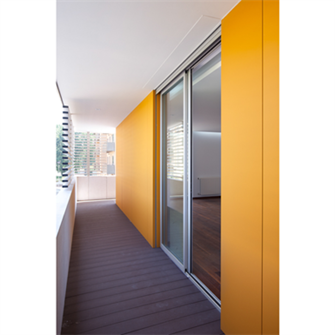 BIM objects - Free download! Sliding Window 2 rails 3 leaves - KASTING ...