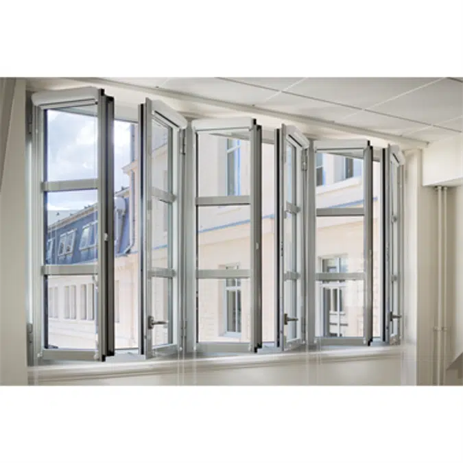 BIM objects - Free download! French Window 1 leaf - KALORY SPECI'AL K ...