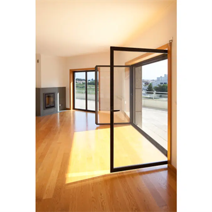BIM objects - Free download! French Window 2 leaves - KASSIOPÉE | BIMobject