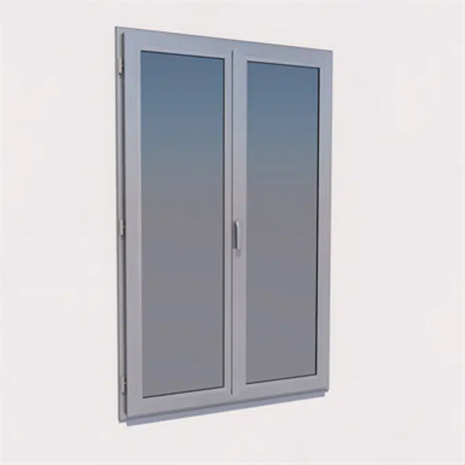 BIM objects - Free download! French Window 2 leaves - KALORY’R | BIMobject