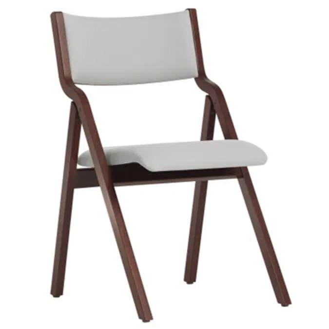 BIM objects - Free download! Wieland PlyFold Folding Chair | BIMobject