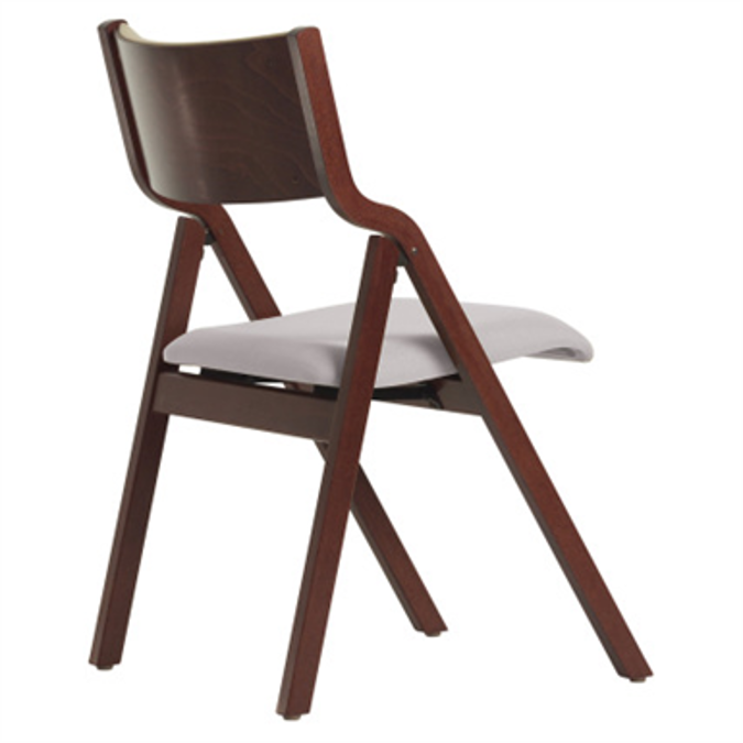 BIM objects - Free download! Wieland PlyFold Folding Chair | BIMobject