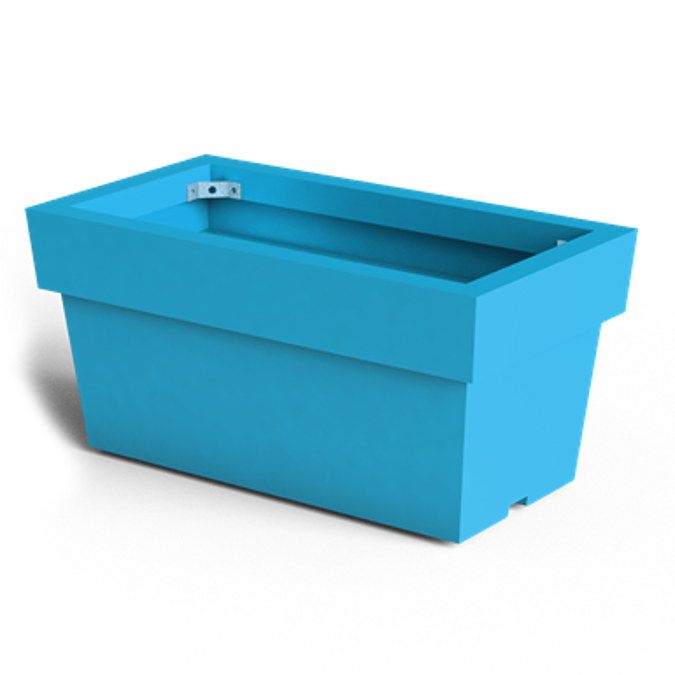 BIM objects - Free download! Rectiligne Flower pot | BIMobject