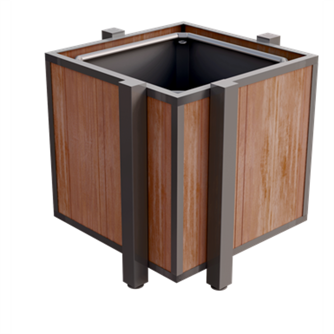 BIM objects - Free download! Asyma Planter | BIMobject