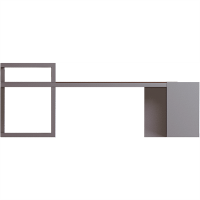 Objetos BIM - ¡Descarga gratis! HEDERA Backless bench | BIMobject