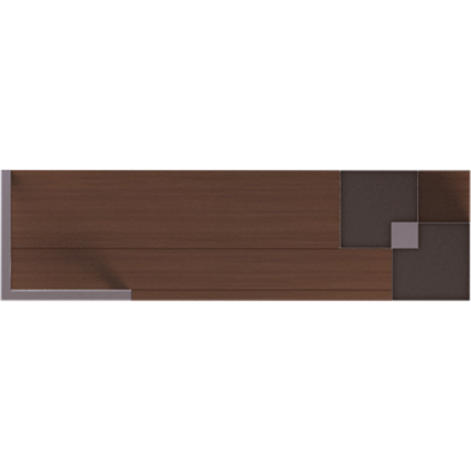 BIM objects - Free download! HEDERA Backless bench | BIMobject