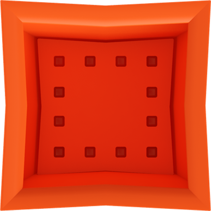 BIM objects - Free download! Gal'b Flower pot | BIMobject