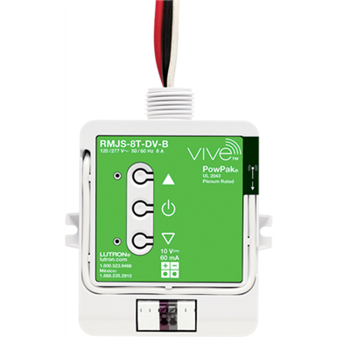 BIM objects - Free download! Vive PowPak Dimming Module with 0 –10 V ...