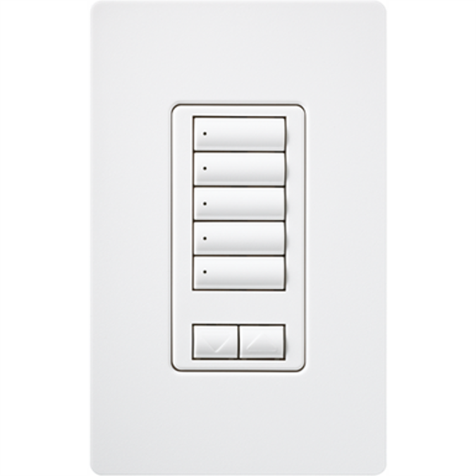 BIM object - ดาวน์โหลดฟรี! HomeWorks® QS RF Hybrid seeTouch® Keypad ...