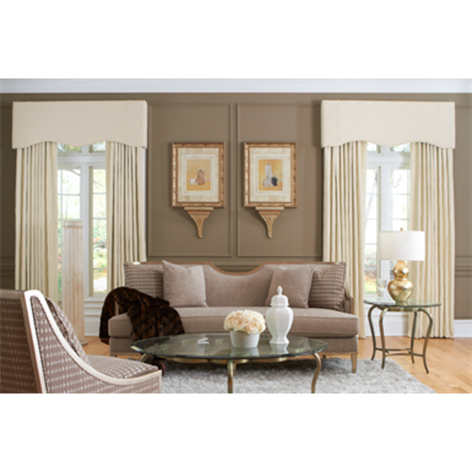 BIM objects - Free download! Sivoia QS/QS Wireless Drapery Track ...