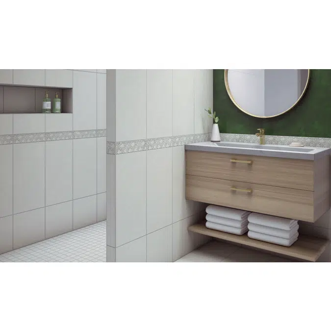 BIM objects - Free download! Linear Notes Mosaic Porcelain Tiles ...