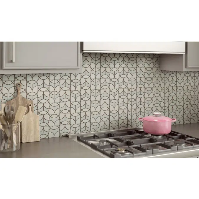 BIM objects - Free download! Forty-Five Mosaic Porcelain Tiles | BIMobject