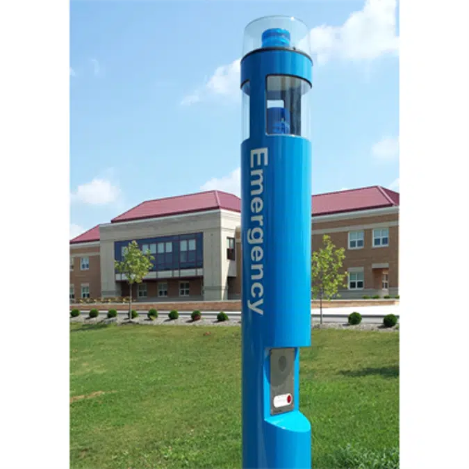 BIM objects - Free download! Emergency Help Point® Communication Tower ...