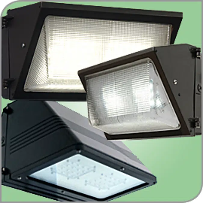 BIM objects - Free download! LED Traditional Wall Packs (SFCM) | BIMobject