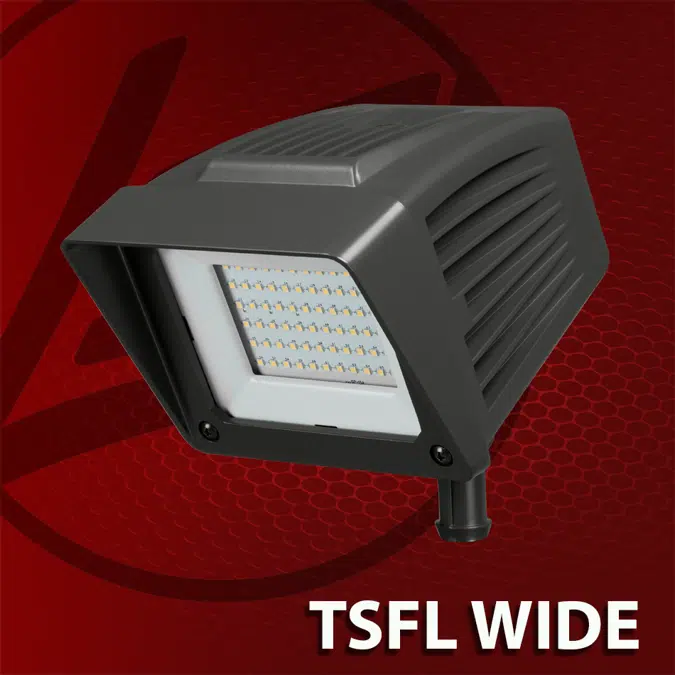 BIM objects - Free download! Extra Wide LED Flood Lights (TSFL) | BIMobject
