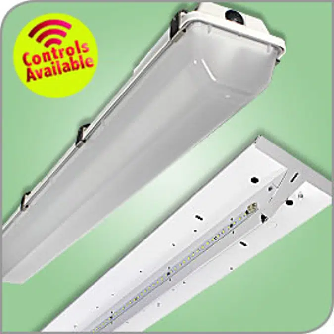 BIM objects - Free download! LED Linear Parking Garage Fixture (XLPG ...