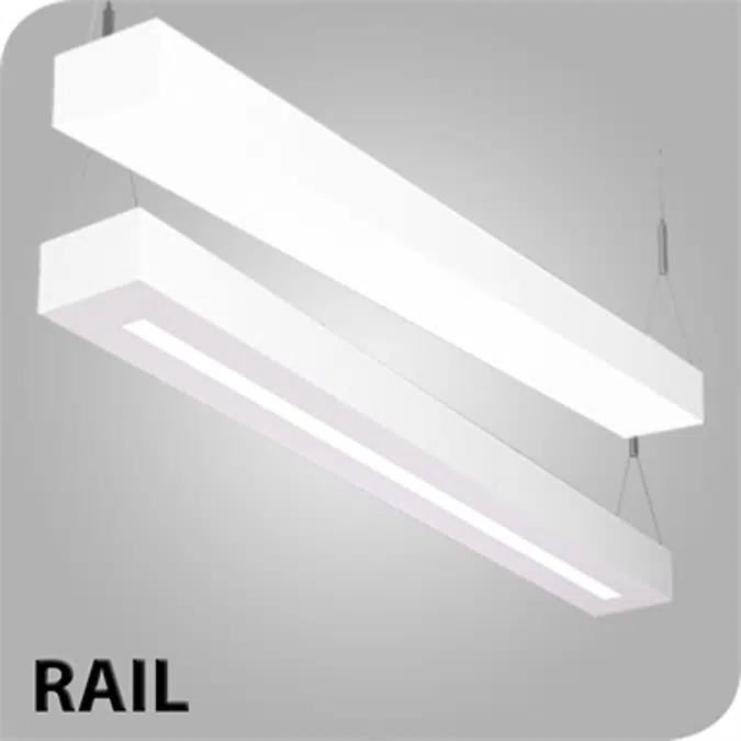 BIM objects - Free download! LED LiniArc® Rail Lensed (RAIL) Frosted ...